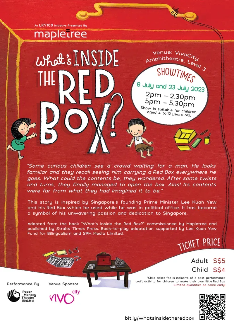 ‘What’s Inside the Red Box?’ Mapletree presents children’s play ...